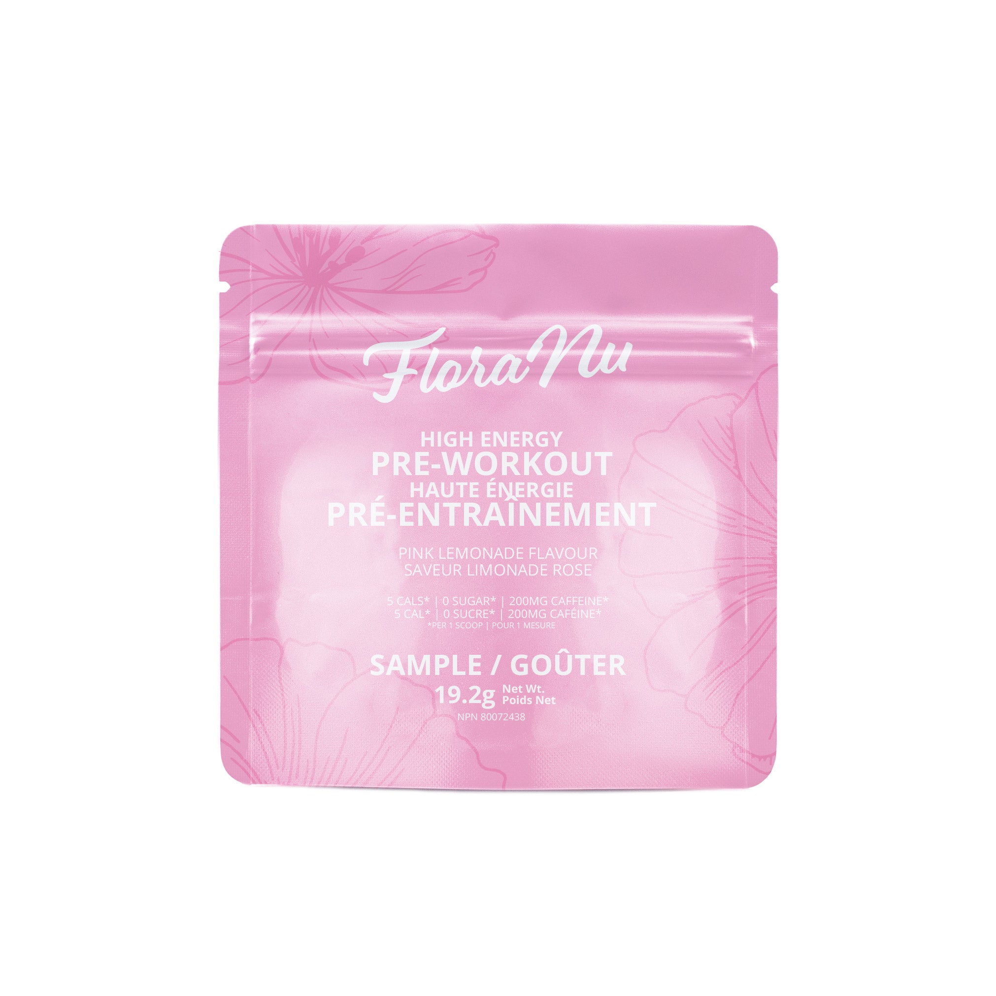 SAMPLE Burst Pre-Workout Pink Lemonade – FloraNu